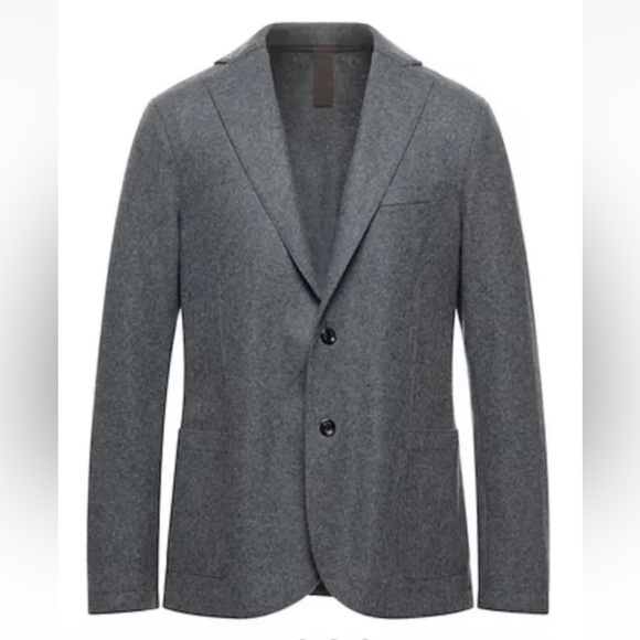 Eleventy | Suits & Blazers | Eleventy Made In Italy Wool Flannel Patch Pocket Slim Jacket In ...